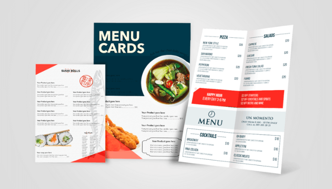 Custom Menu Printing in Dubai | High-Quality Restaurant Menus