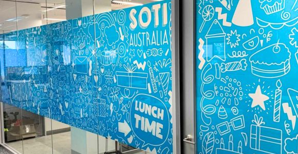 Frosted Stickers - #1 Printing Press in Dubai - Veesham Printing Press